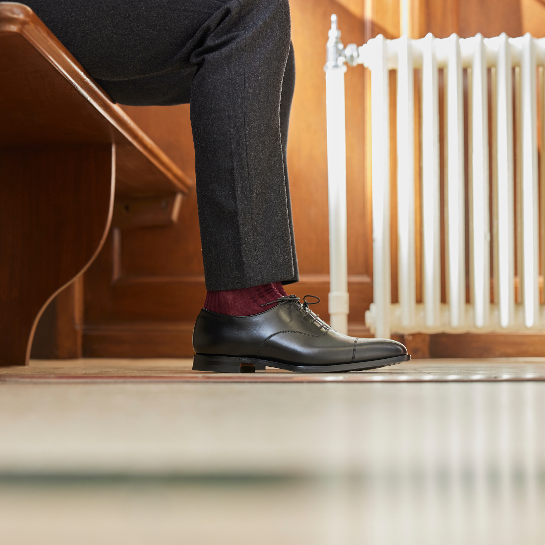 Crockett & Jones | Hallam | Black Calf – Palmer Menswear Crockett & Jones | Hallam | Black Calf – Palmer Menswear